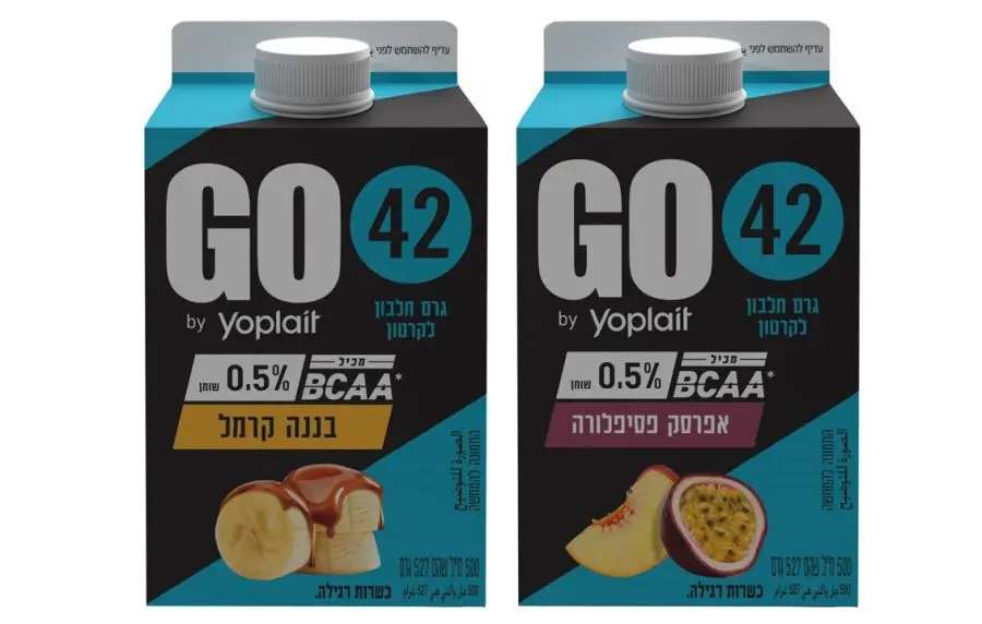 יוגורט Go בקרטון - חלבון לספוראים - מוצרים חדשים - חלב - EATI | מטבח ישראלי